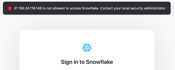 Securing Snowflake with Network Access Policies - Supernova Blog
